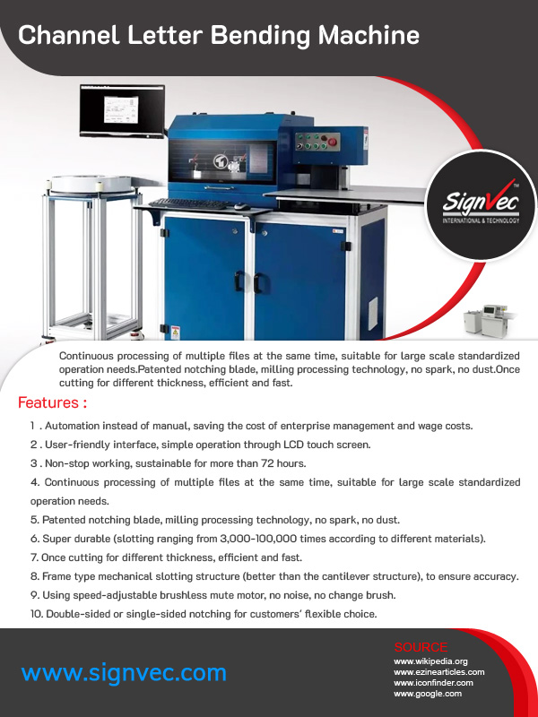 Channel Letter Bending Machines : r/Engravings